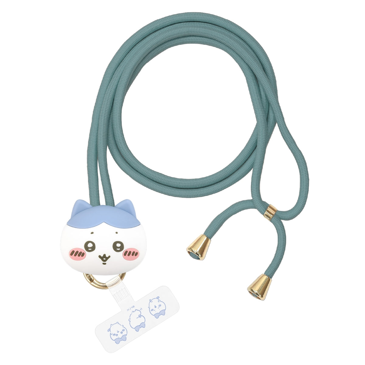 Chiikawa Multi-Ring Plus Mascot Strap (Hachiware) | Chiikawa Market ...