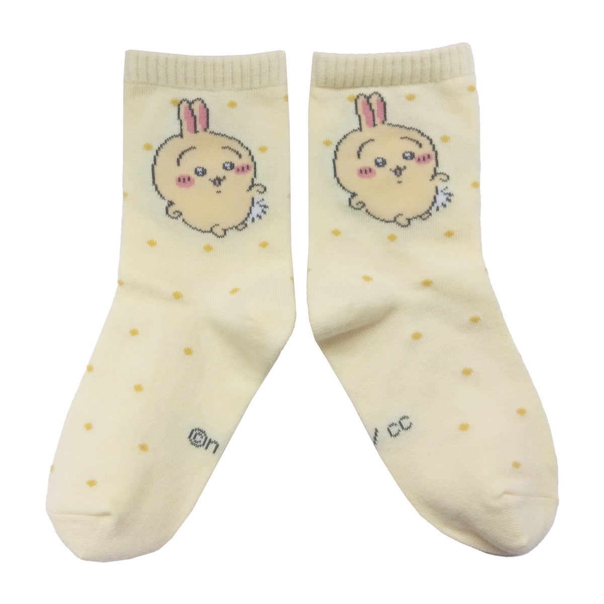 Chiikawa Clue Socks (Usagi Dot Cream) | ちいかわマーケット