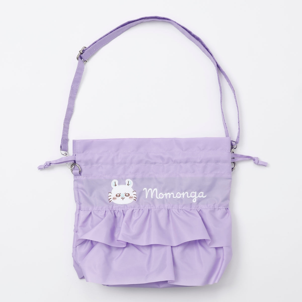 Chiikawa Frill Shoulder Bag Momonga Purple | Chiikawa Market Official ...