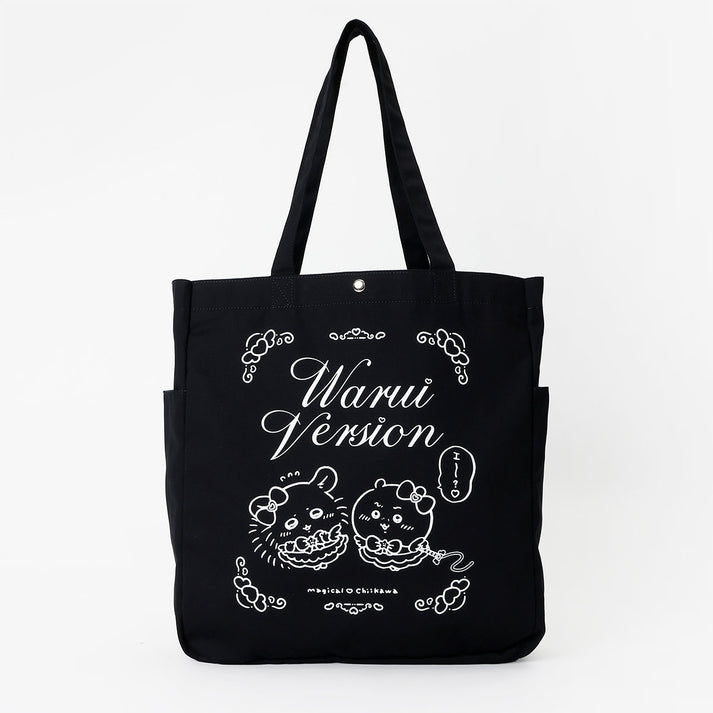 Chiikawa Magical Chiikawa Tote Bag Evil Version Chiikawa & Momonga Bla ...