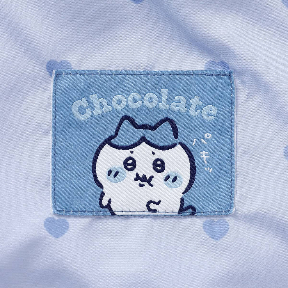 Chiikawa Eco Bag Heart Chocolate Hachiware Blue | Chiikawa Market ...