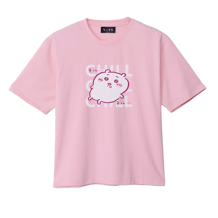 Chiikawa T-Shirt Chill Chill Chiikawa Pink | Chiikawa Market Official ...