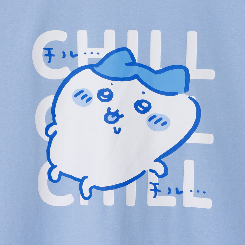 Chiikawa T-Shirt Chill Chill Hachiware Blue | Chiikawa Market Official ...