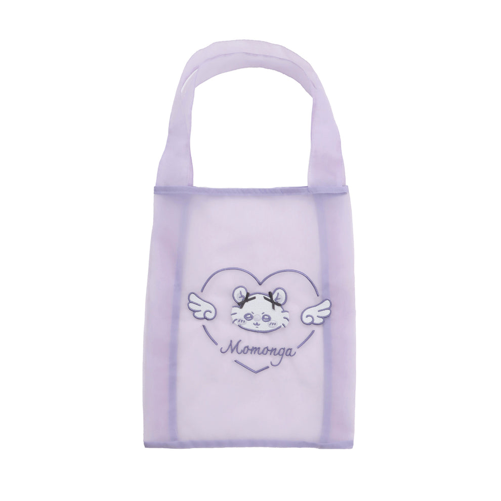 Chiikawa Go!HARAJUKU Organza Bag Ribbon Ribbon Purple (Momonga ...