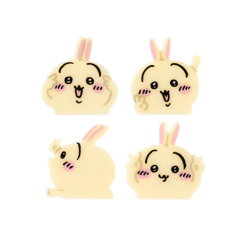 Chiikawa 4-Piece Acrylic Badge Set (Peace Usagi) | Chiikawa Market ...