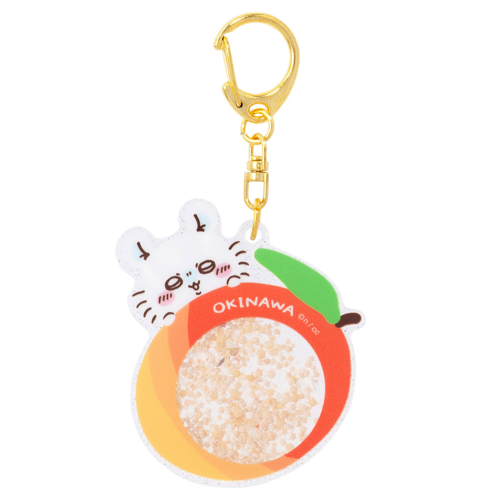 Chiikawa Shisa's Souvenir Shop Shaker Keychain (Momonga) | Chiikawa ...
