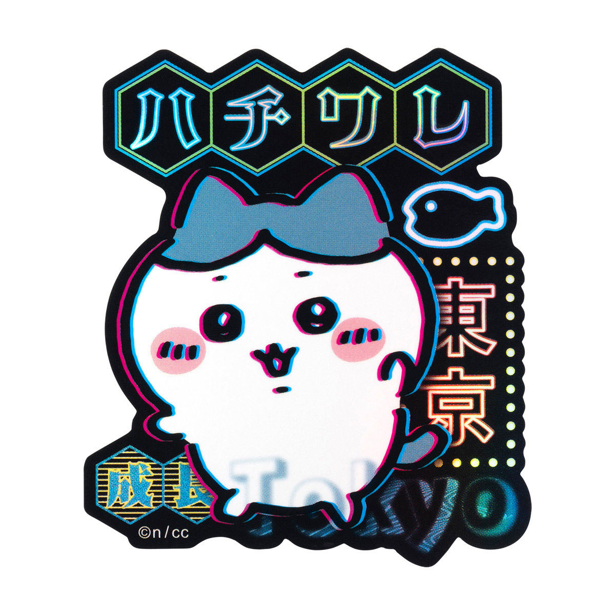 Chiikawa Tokyo Chiikawa Smartphone-sized Sticker (Hachiware) | Chiikawa ...