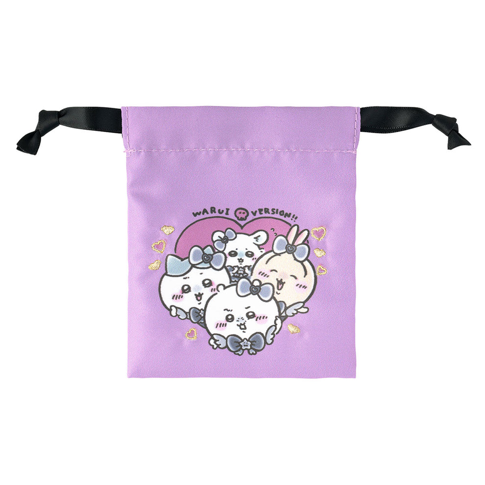 Chiikawa Magical Chiikawa Evil Version Mini Drawstring Pouch (Heart ...