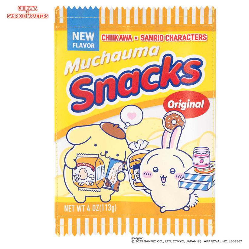 Chiikawa × Sanrio Characters Supermarket Snack Pouch (Usagi and Pompom ...
