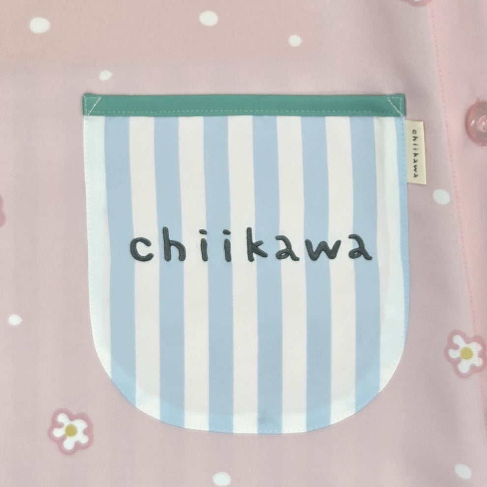 Chiikawa Apron (Flower・Stripe Pattern) | Chiikawa Market Official Goods ...