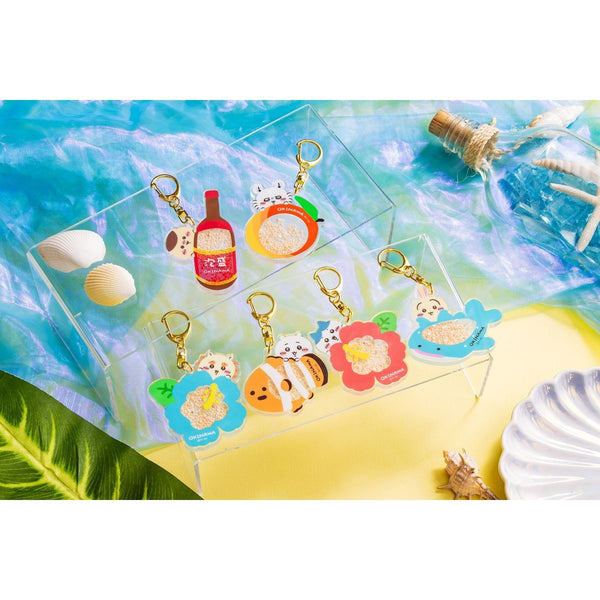 Chiikawa Shisa's Souvenir Shop Shaker Keychain (Momonga) | Chiikawa ...