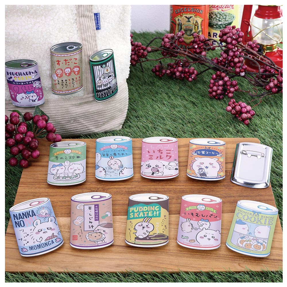 ちいかわ mitamemo 缶バッジ（全12種）1BOX 12個入 | ちいかわマーケット 公式グッズショップ