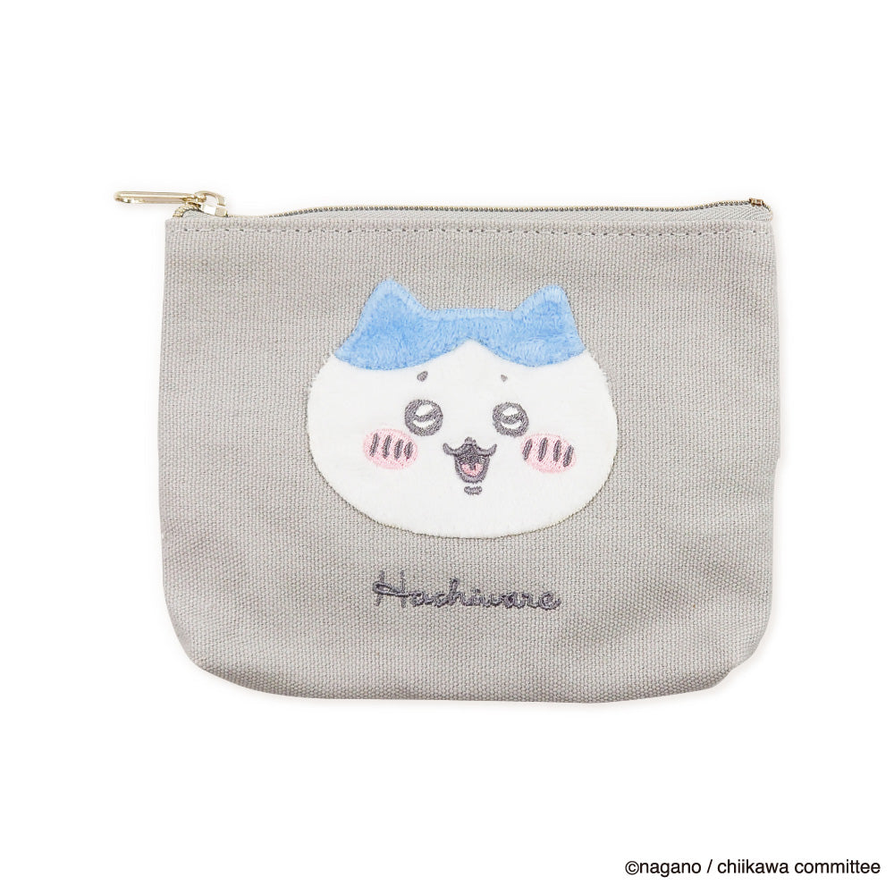 Chiikawa Fluffy Patch Tissue Pouch (Hachiware) | ちいかわマーケット